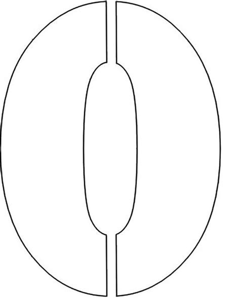 Трафареты цифр для вырезания шаблоны цифр для декора и печати Stencils Printables Number