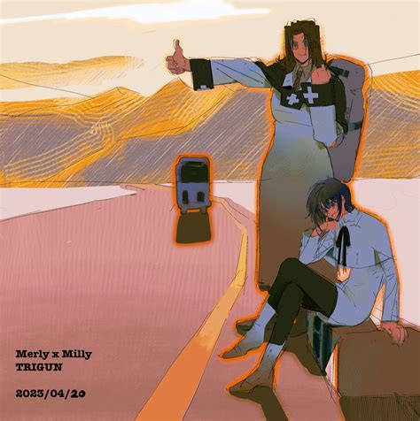 Meryl Stryfe And Milly Thompson Trigun Drawn By Ssqls Danbooru