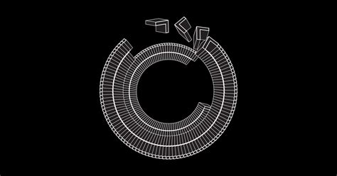 Rotating Geometric Shapes Geometric Shapes Sticker Teepublic