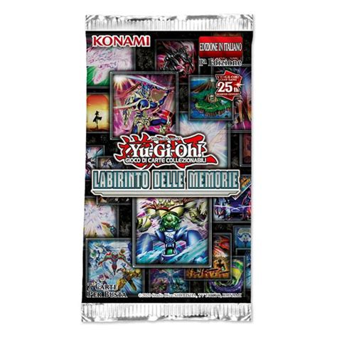 Busta Singola Yu Gi Oh Booster Pack Labirinto Delle Memorie Maze