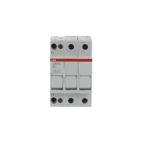 2csm264343r1801 Abb Abb 32a Fuse Holder For 10 X 38mm Fuse 4p 400v