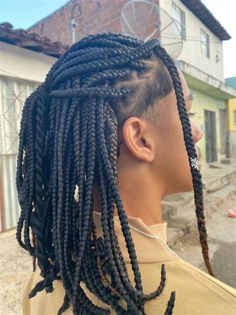 Trança Masculina Em 2025 Tranças De Cabelo Curto Tranças Masculinas