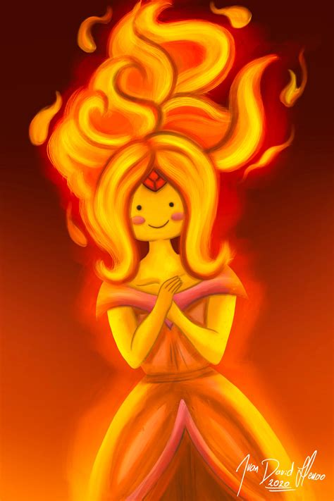 Princesa Flama Hora De Aventura By Juanda308 On Deviantart