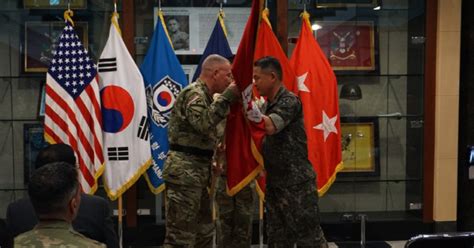 [포토]주한 미8군 한국측 부사령관 신설 김태업 육군 준장 부임