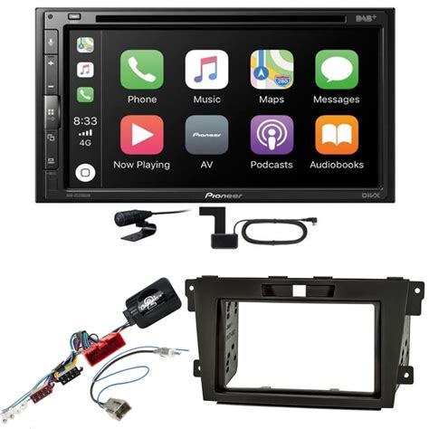 Pioneer AVH Z5200DAB CarPlay Android Auto USB Bluetooth Einbauset für