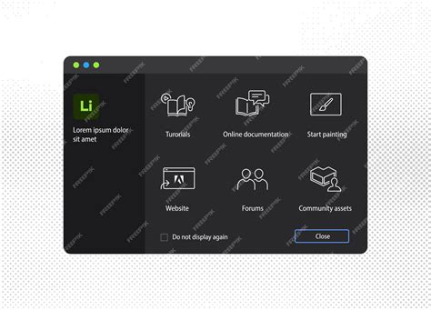 Premium Vector Start Working In Toolset For 3d Editors Home Screen 3d Editor New Project