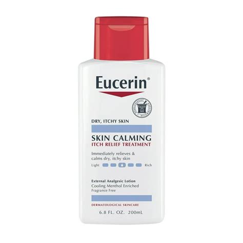 Eucerin Skin Calming Itch Relief Treatment Lotion 68 Fl Oz
