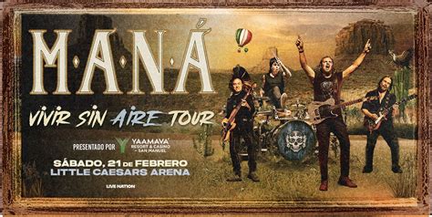 Maná Returns To North America With All New “vivir Sin Aire Tour” At
