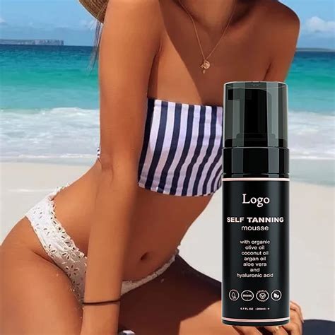 Private Label Instant Self Fake Tanning Mousse