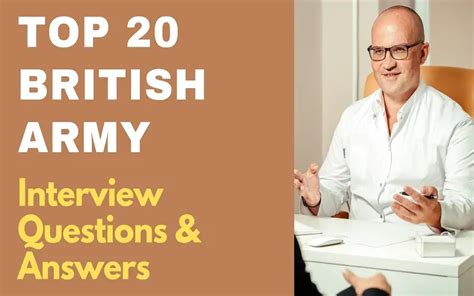 Top 20 British Army Interview Questions And Answers 2025