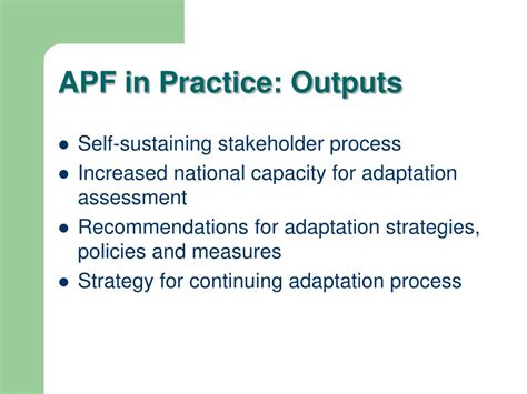 Ppt The Adaptation Policy Framework Powerpoint Presentation Free Download Id 1413254