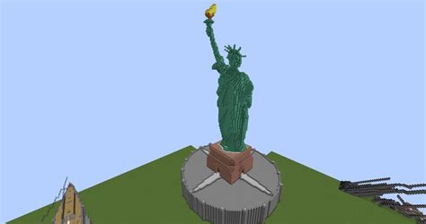Copper Statue Of Liberty Schem Minecraft Map