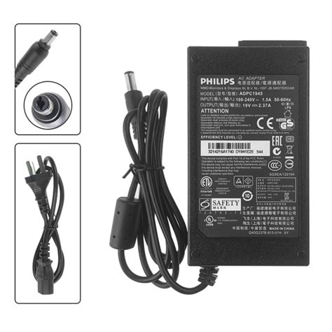 อะแดปเตอรชารจพาวเวอรซพพลาย 19V2 37A สาหรบ AOC PHILIPS 274E5Q