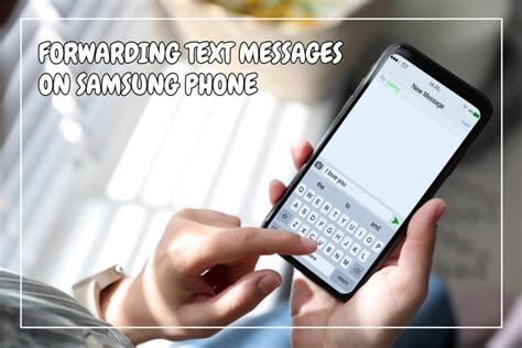 how to automatically forward text messages to another samsung phone