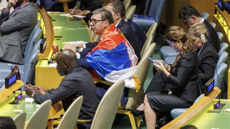 Vucic Affected By North Macedonia