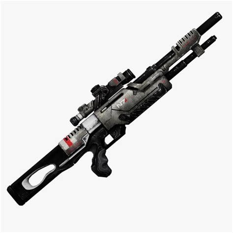 modèle 3D de Sci Fi Sniper Rifle TurboSquid 2082593
