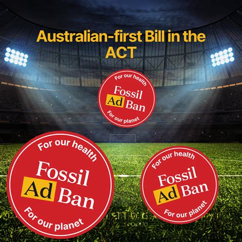 Australian First Bill In The Act Fossil Ad Ban