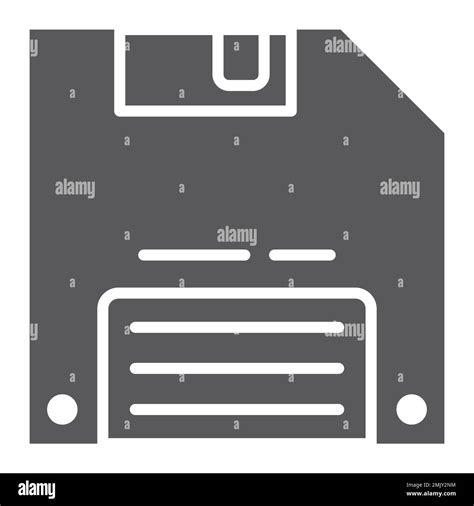 save game glyph icon data and disk diskette sign vector graphics a