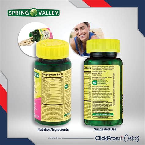 Spring Valley Prenatal Multivitaminmultimineral For