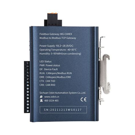 Protocol Converter Canopen To Modbus Tcp Gateway Canopen To Modbus