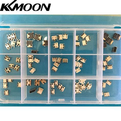 Multi Specification Micro Usb Connector Pin Charge Female Smt Socket Jack Set Lazada