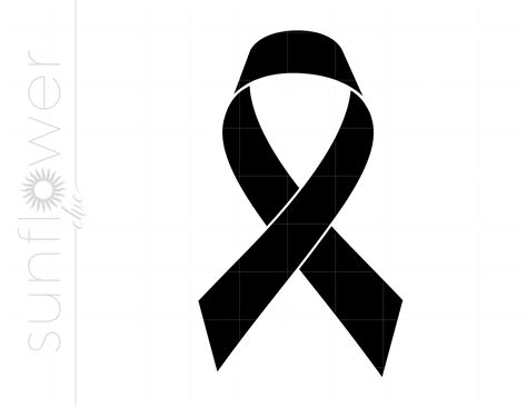 Awareness Ribbon Silhouette