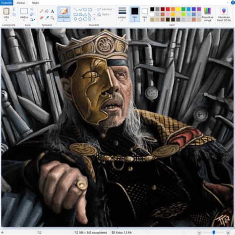 Daenerys On Ms Paint To Add To My Ms Paint Targaryen Collection R