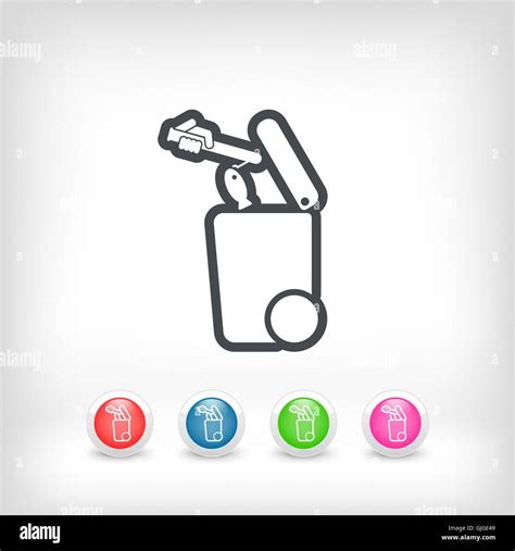 Separate Waste Collection Icon Stock Vector Image And Art Alamy