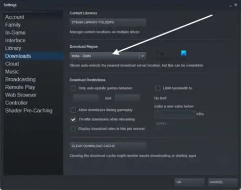 Steam Freezes When Installing A Game