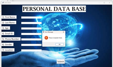 GitHub Relinmathew Personal Database Personal Database