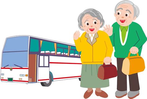 Old People Bus Cartoon Clip Art Library