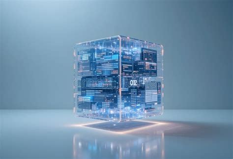 Floating Ai Data Blocks Stock Illustrations 259 Floating Ai Data