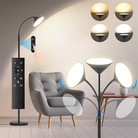 Floor Lamp W Upgraded Super Bright Led Floor Lamps For Living Room