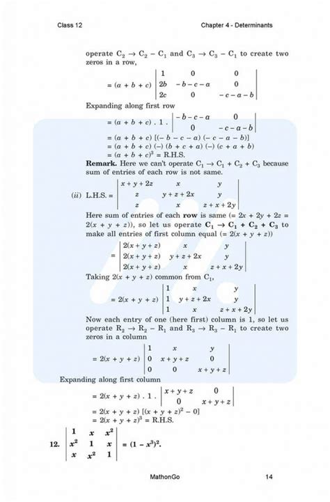 Ncert Solutions For Class 12 Maths Chapter 4 Exercise 42 Mathongo