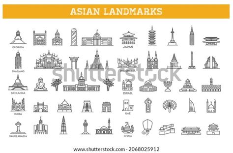 Simple Linear Vector Icon Set Representing Stock Vector Royalty Free