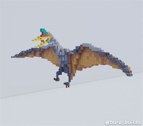 Minecraft Tutorial Build A Giganotosaurus