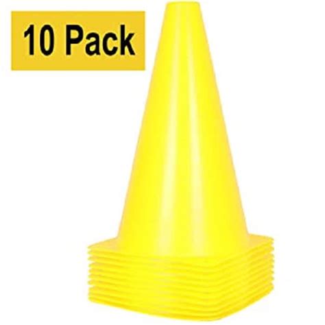Set De 10 Conos De Entrenamiento 9 Marca Train Tecnoclass Spa