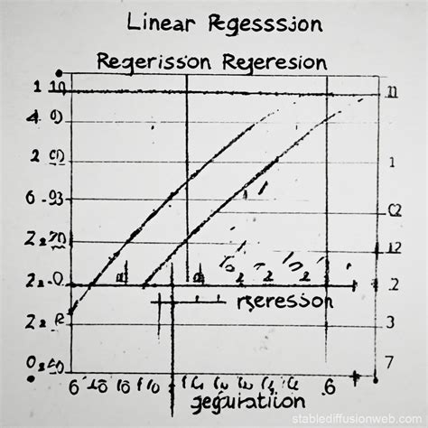 Linear Regression Equation Diagram Stable Diffusion Online