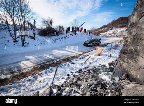 01 M Sport World Rally Team Ogier Sebastien Ingrassia Julien Ford Fiesta WRC In Action During