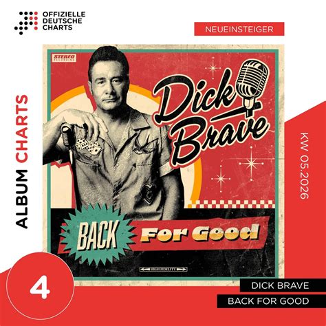 Dick Brave Auf Platz 4 Der Deutschen Album Charts