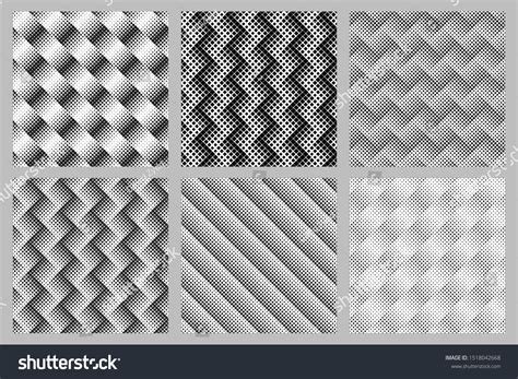 Geometrical Rounded Square Pattern Background Set Stock Vector Royalty Free 1518042668