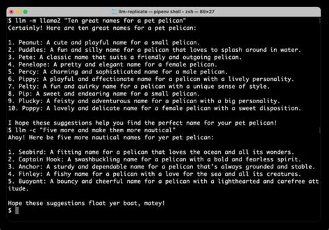 accessing llama 2 from the command line with the llm replicate plugin