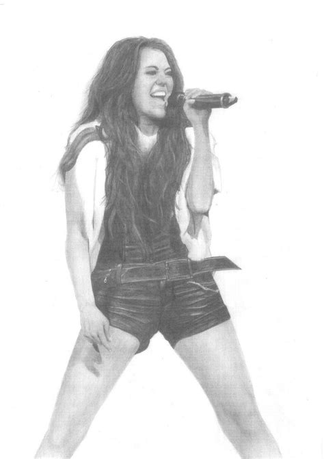 Miley Cyrus Drawing Photos 18 ნოემბერში 2011 Bonnyucozcom