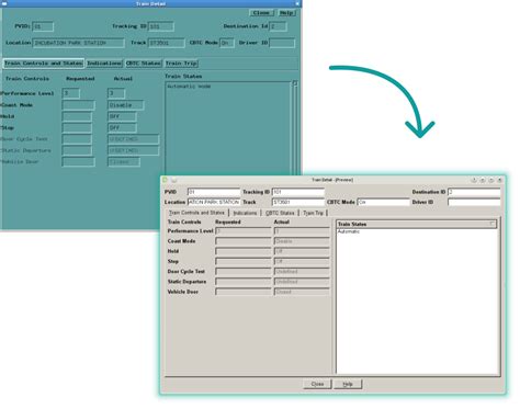 Product Interface Migration Of The Automatic Train Supervision