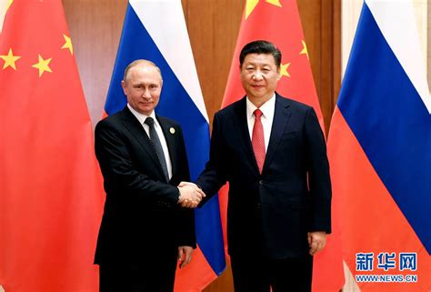 习近平会见俄罗斯总统普京 组图 图片中国中国网