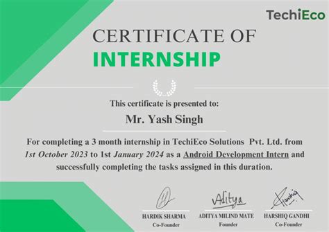 Yash Singh On Linkedin Androiddeveloper Techiecosolutions