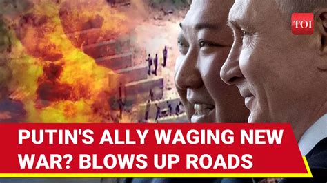 North Korea Destroys Roads To South Declares Intent To Seal Border
