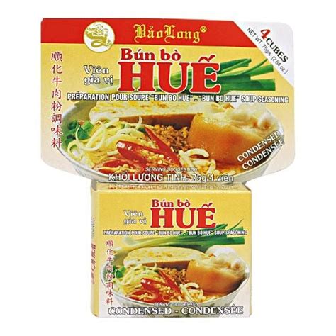 Bao Long Bun Bo Hue Soup Seasoning 4 Cubes Yau Brothers And Co Limited