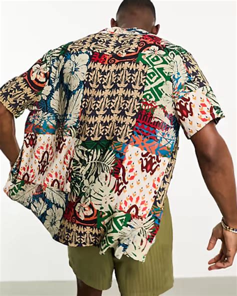Shop Below Deck S12 Fraser Olender Patchwork Hawaiian Shirt