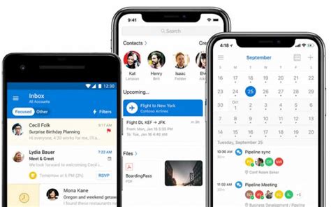 Shared Mailboxen Komen Naar Outlook Voor IOS Android E Launch Internet Services